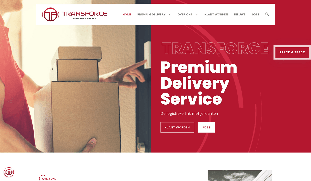 De slimste route: Geen vertraging voor Transforce dankzij Smart-Site | UP-TO-DATE AI Webdesign